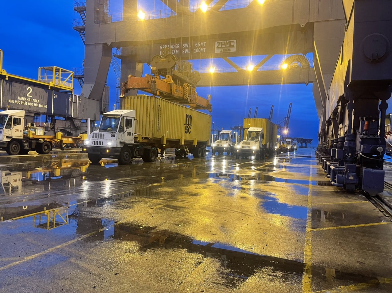 SSIT Welcomes a new Inter - Asia service "SHIKRA" from MSC