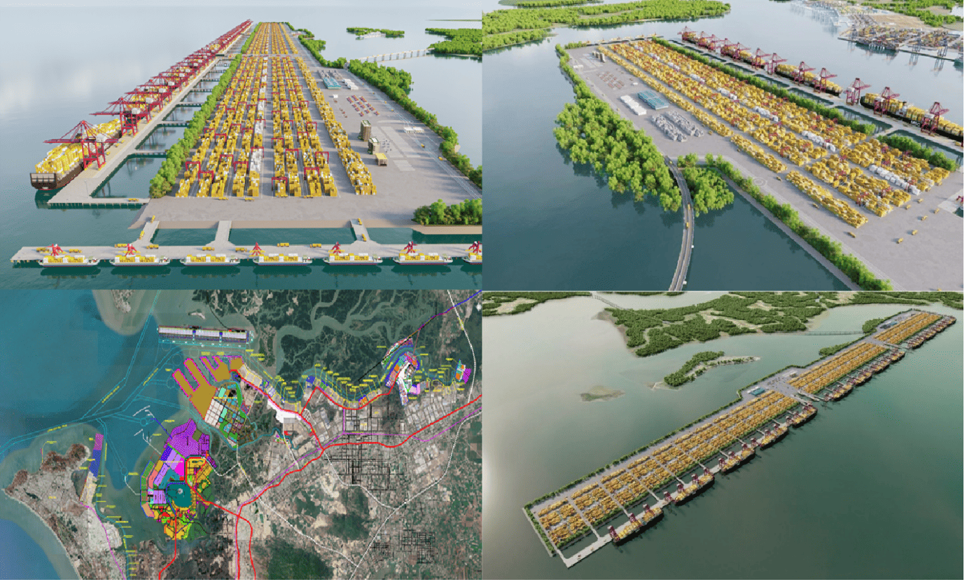 The construction of Can Gio international transshipment port project ...
